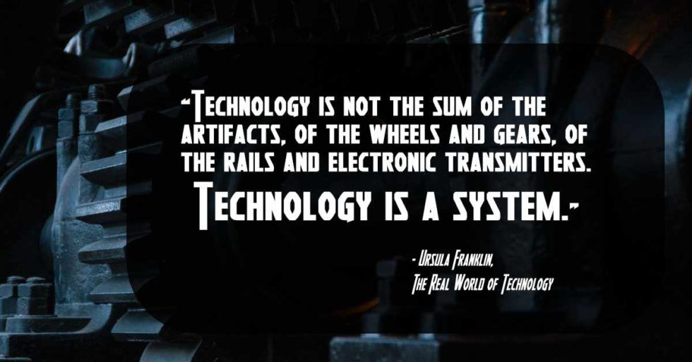 Resisting the Machine: A Human Solution to the Cyber Dystopia » Glitch Logs